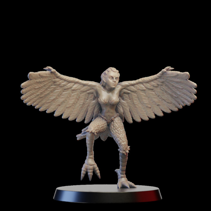 3D Printable harpy by Stanislav Kuznetsov