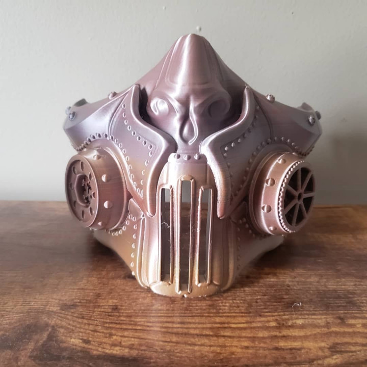 3D Print of Steampunk mask by _Nyx_