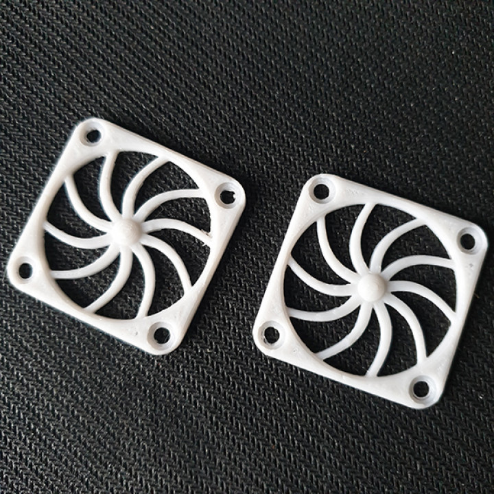 3D Printable 40mm Fan Guard by Wayne Jordan