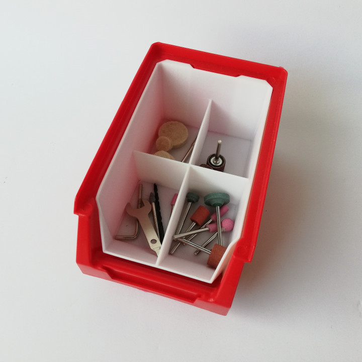3D Printable Tool organizer for leroy merlin box by Fran Gaur