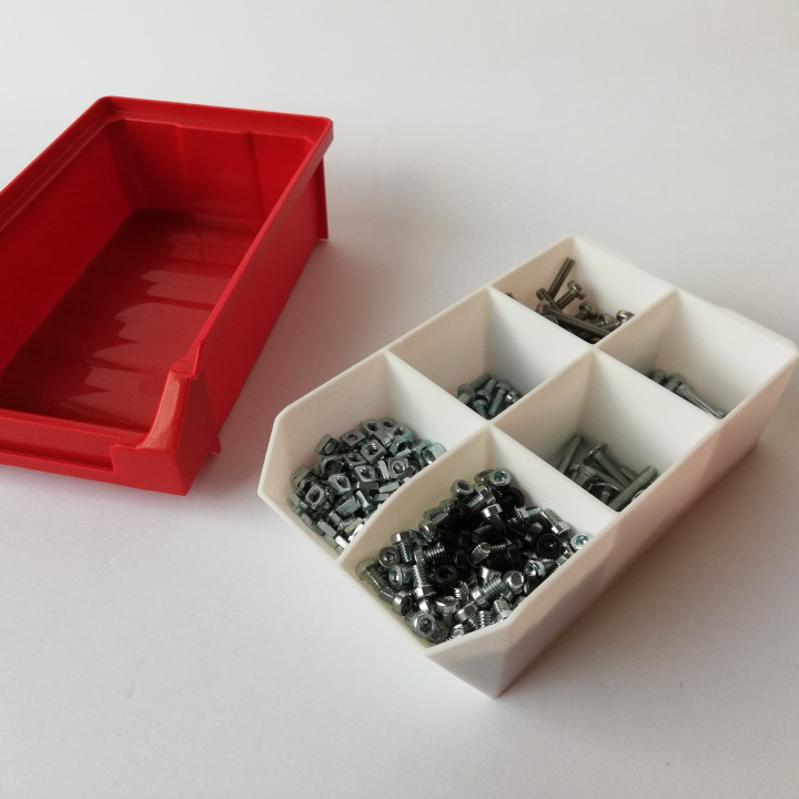 3D Printable Tool organizer for leroy merlin box by Fran Gaur