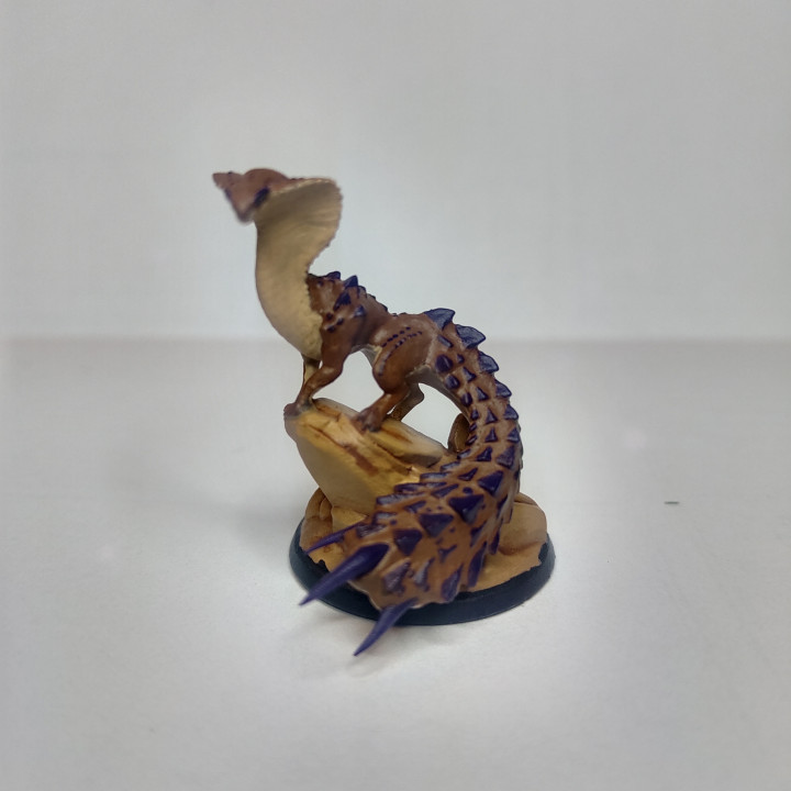 3D Print of Vicious Sand Drake by rabidbluedeath