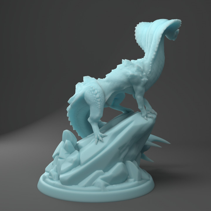 3D Printable Vicious Sand Drake by Twin Goddess Miniatures