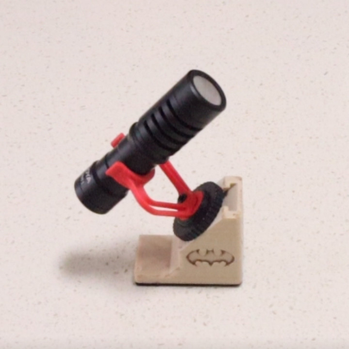 3D Printable Microphone Stand for the BOYA MM1. by Ashley Dillon Toth