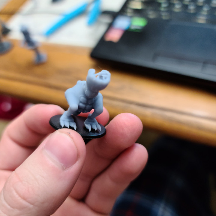 3D Printable Biter Beast by Goblin Toe Games