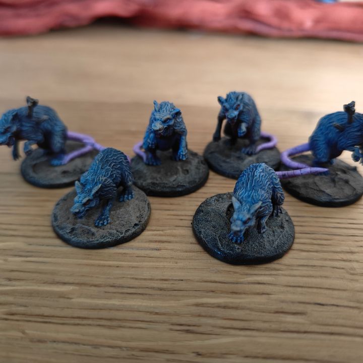 3D Print of Giant rats by paulsmith16