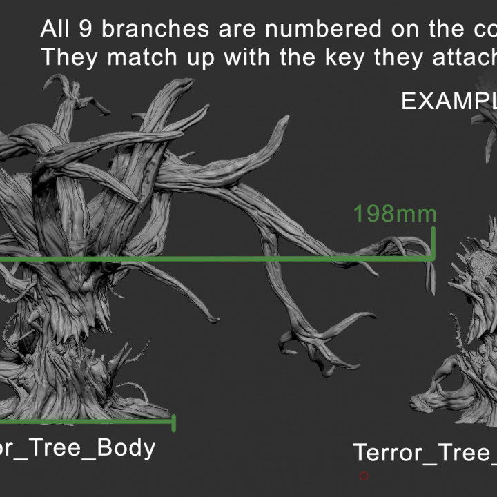 3D Printable Terror Tree by Mini Monster Mayhem