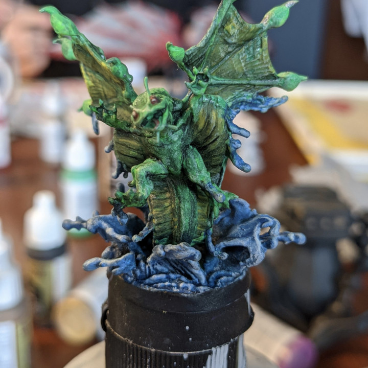 3D Print of Tree Frog Familiar (2 poses) 通过 sarahgarber