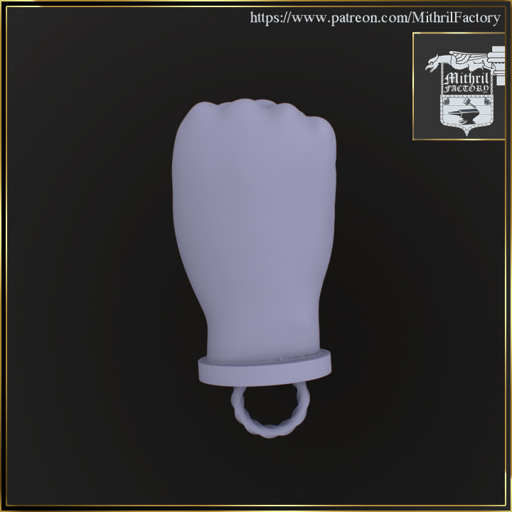 3D Printable Hand Check by mithril factory