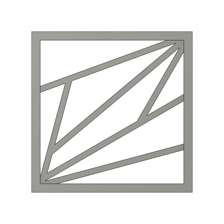 3D Printable Overhang Angle Stress Test by Maquina Engineering Studio