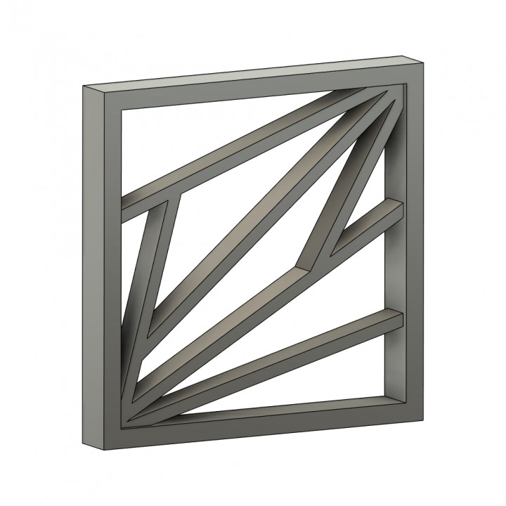 3D Printable Overhang Angle Stress Test by Maquina Engineering Studio