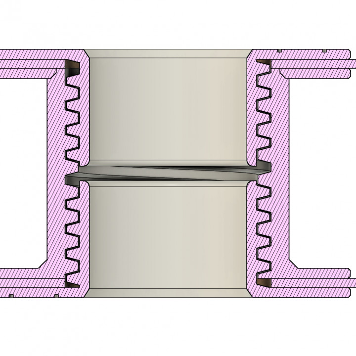 3D Printable RE-USABLE FILAMENT SPOOL by Maquina Engineering Studio