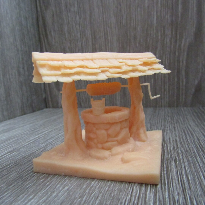 3D Printable Water well model for 3d printing by Ventum