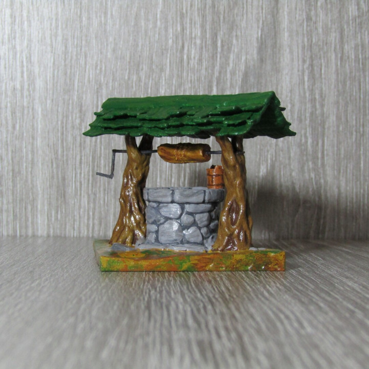 3D Printable Water well model for 3d printing by Ventum