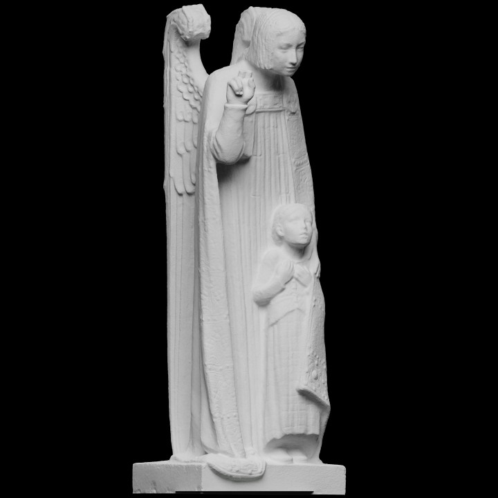 3D Printable Guardian Angel by Noe 3D