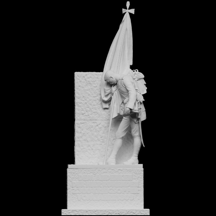 3D Printable War Memorial by Noe 3D