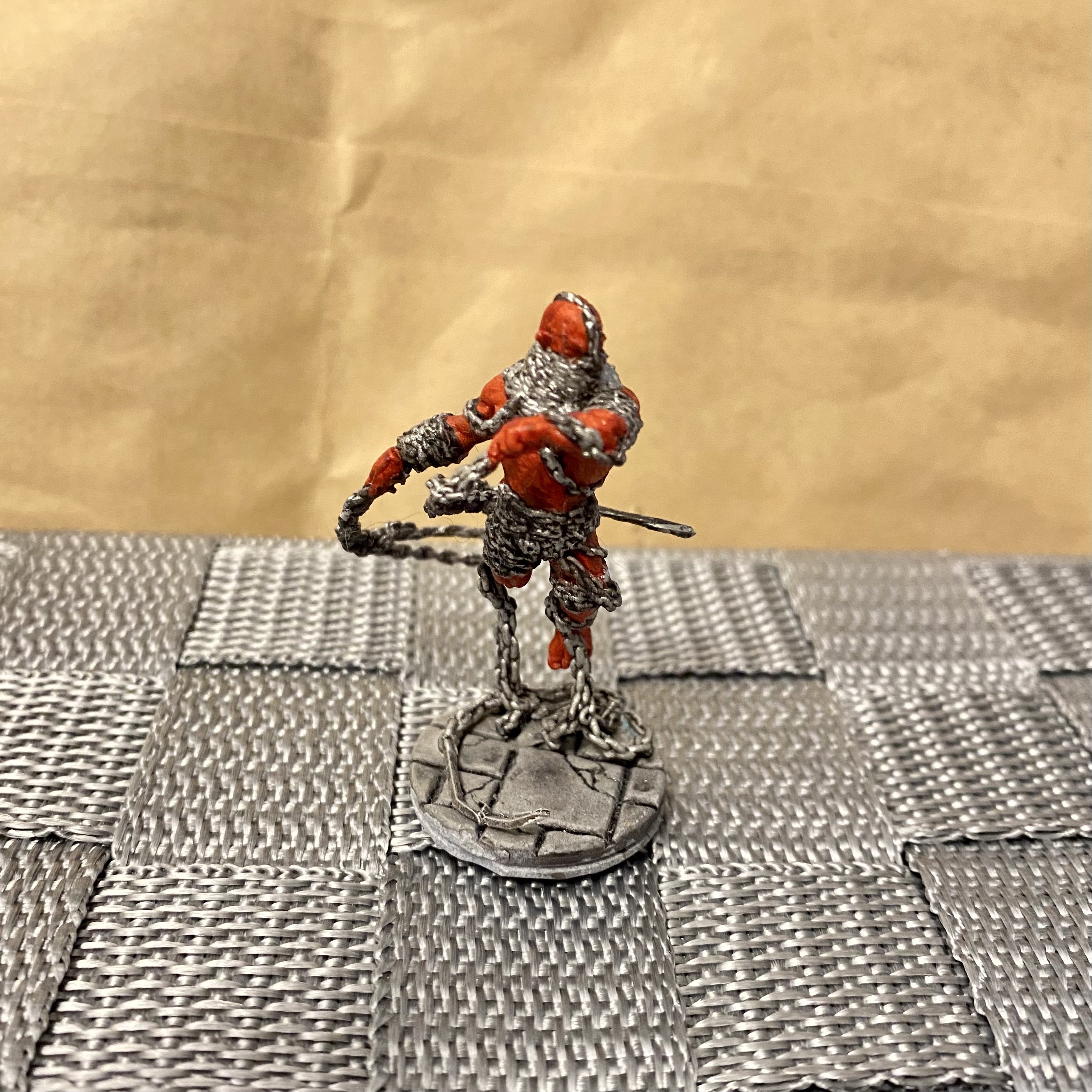 3D Printable Chain Devil - Tabletop Miniature by YKS Miniatures