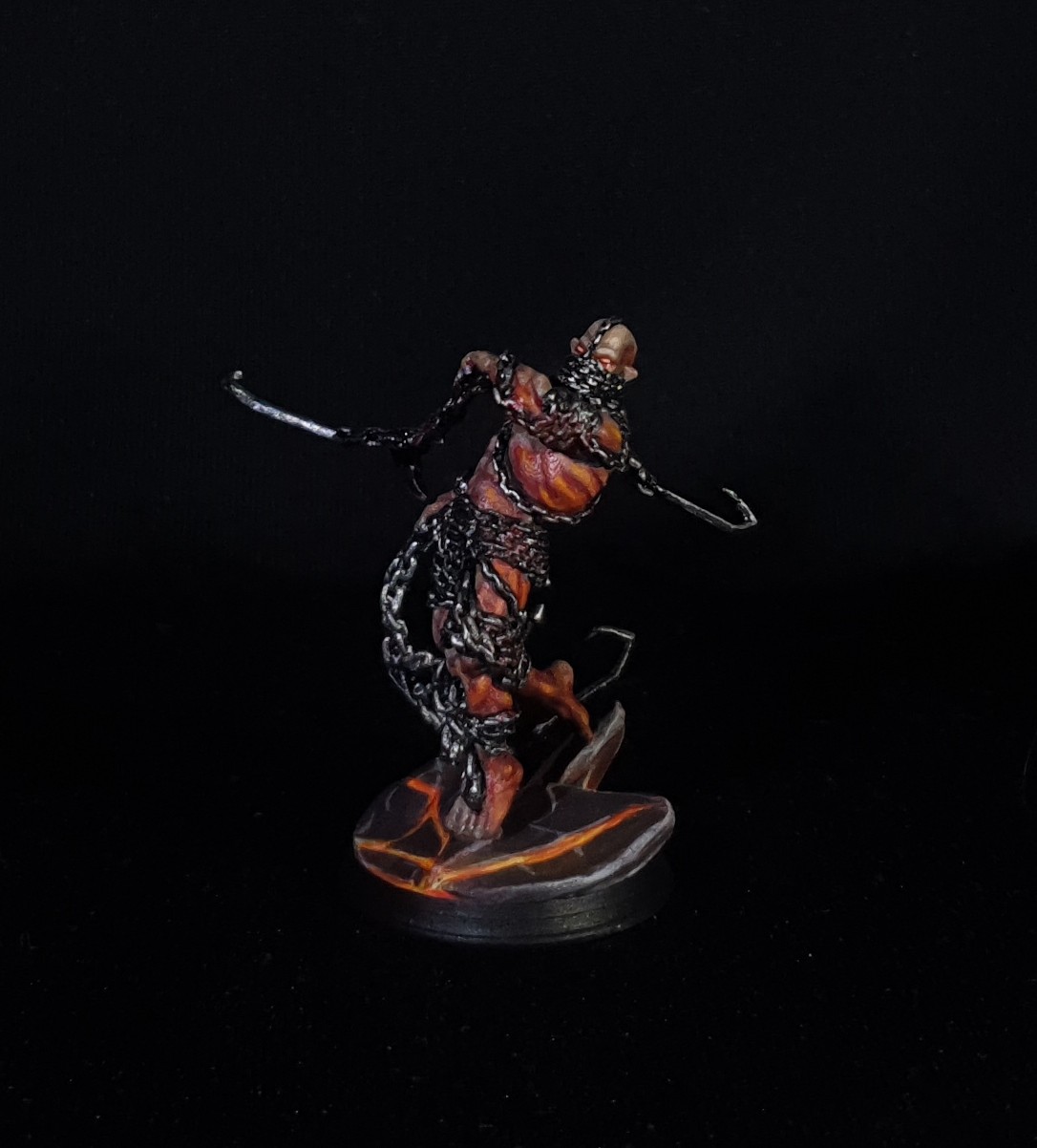3D Printable Chain Devil - Tabletop Miniature by YKS Miniatures