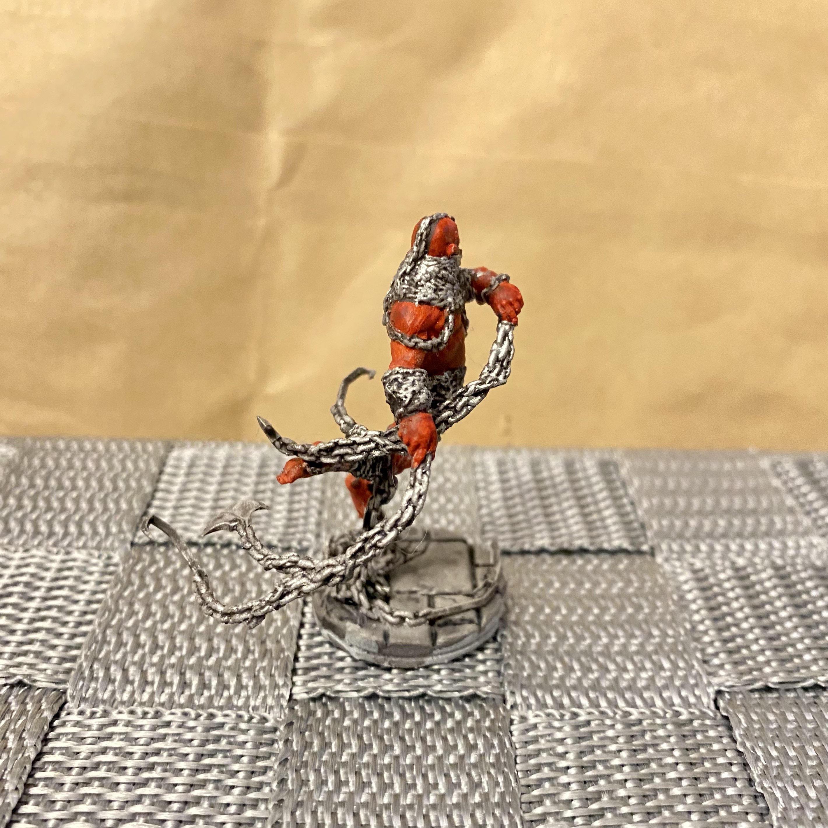 3D Printable Chain Devil - Tabletop Miniature by YKS Miniatures