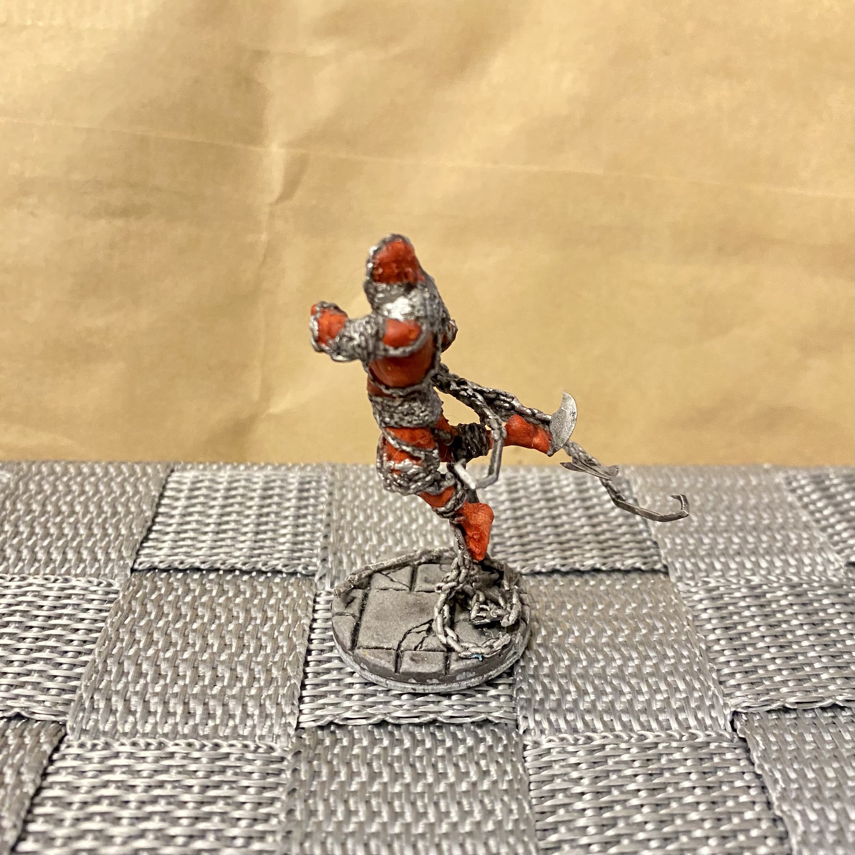 3D Printable Chain Devil - Tabletop Miniature by YKS Miniatures