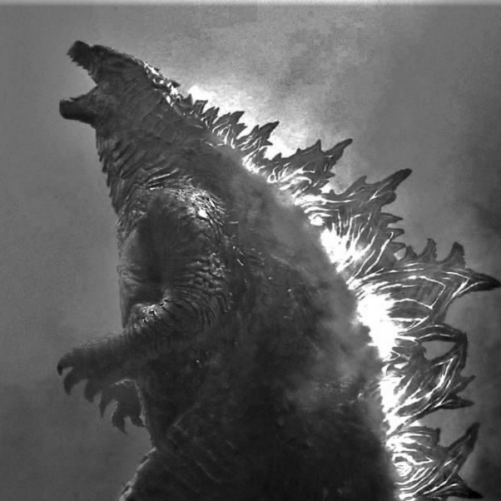 3D Printable Godzilla King Of Monster Mask by Carrington Hunte