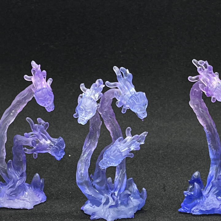 3D Printable Shadow Serpents by VoidRealm Minis