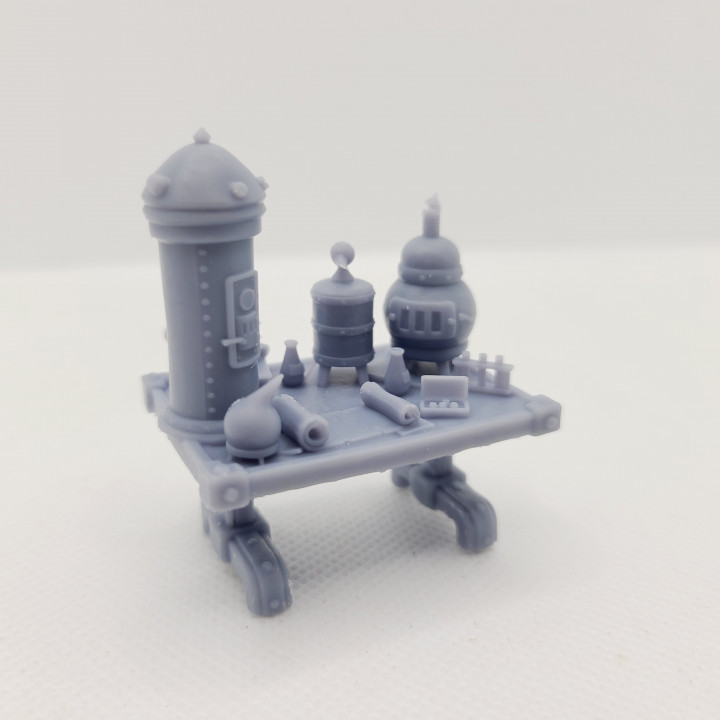 3D Printable Alchemist Set by STL Miniatures
