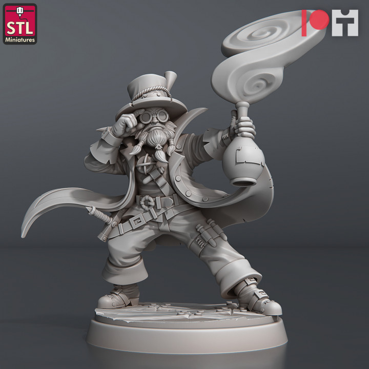 3D Printable Alchemist Set by STL Miniatures