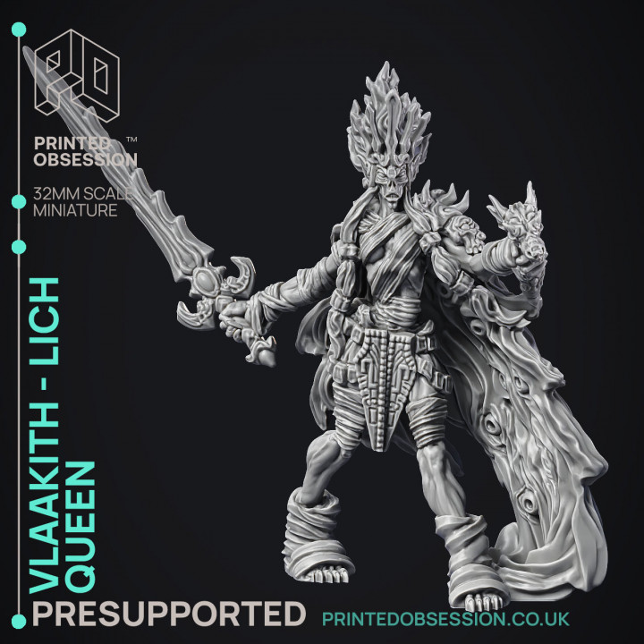 3D Printable Gyth Void Pirates - 8 Model Pack - PRESUPPORTED - D&D 32mm ...