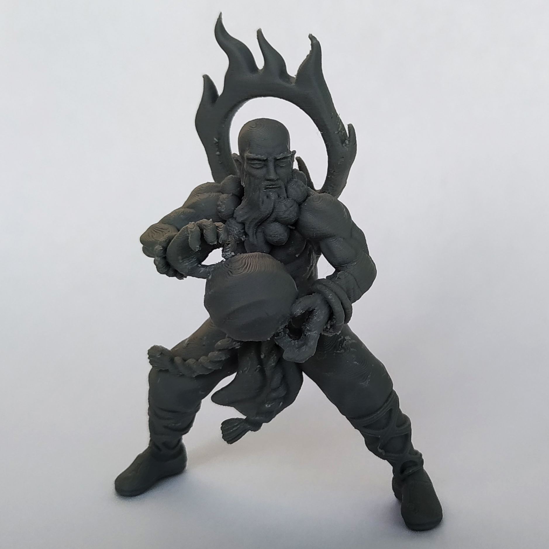 3D Printable Monk chi-master by Stanislav Kuznetsov