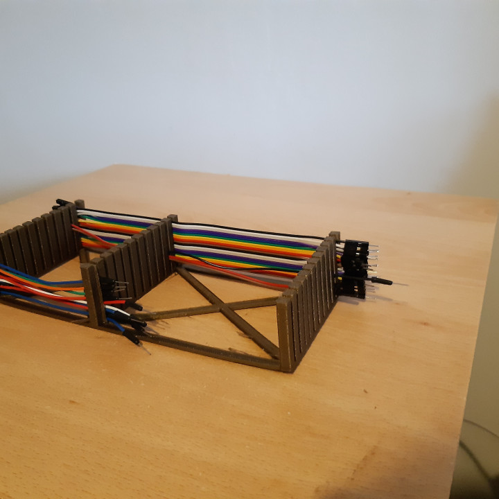 3D Printable Wire manager by Philip