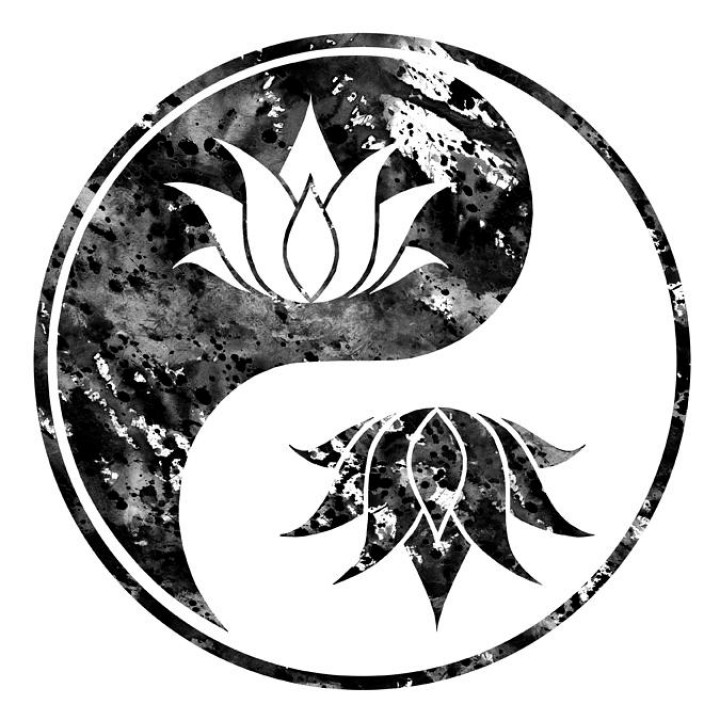 3D Printable Yin Yang Mask by Carrington Hunte