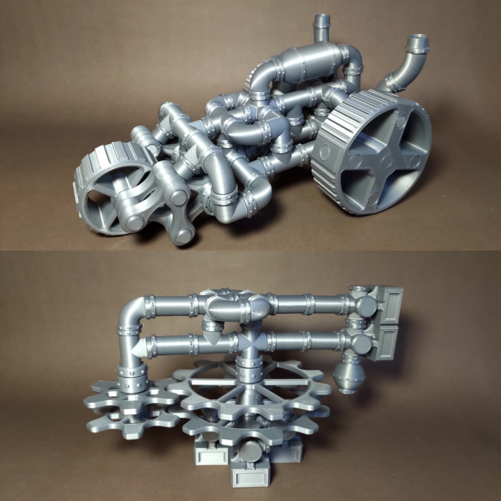 3D Printable C Pipe - Modular magnetic pipes by VeryCell