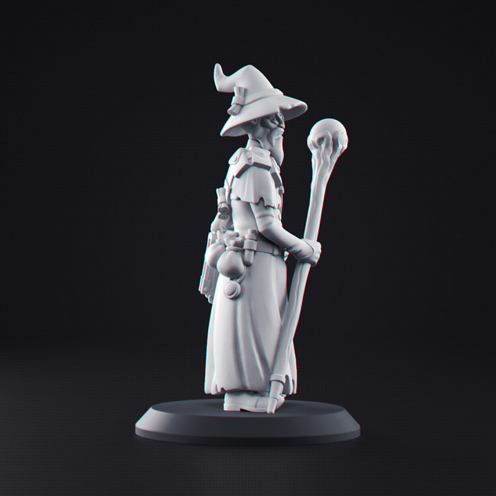 3D Printable Wizard by marproz_3D
