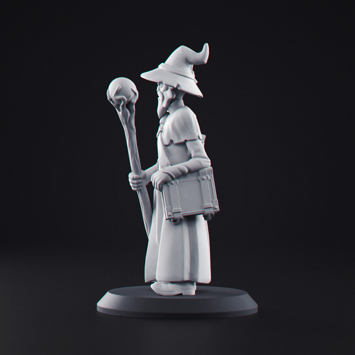 3D Printable Wizard by marproz_3D