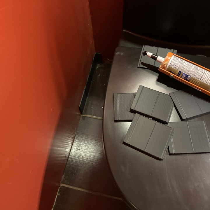 3D Printable Baseboard Tiles by Martin-Gilles Lavoie