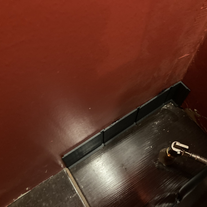 3D Printable Baseboard Tiles by Martin-Gilles Lavoie