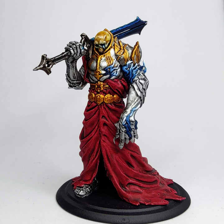 3D Print of Vold the Dead Lord 32mm and 75mm pre-supported by Dreggs