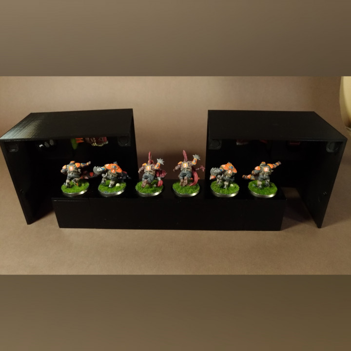 3D Printable Blood Bowl display platform by VeryCell