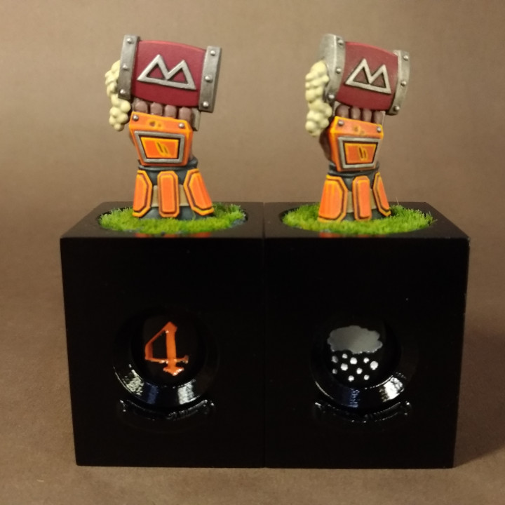 3D Printable Blood Bowl display platform by VeryCell