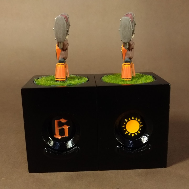 3D Printable Blood Bowl display platform by VeryCell