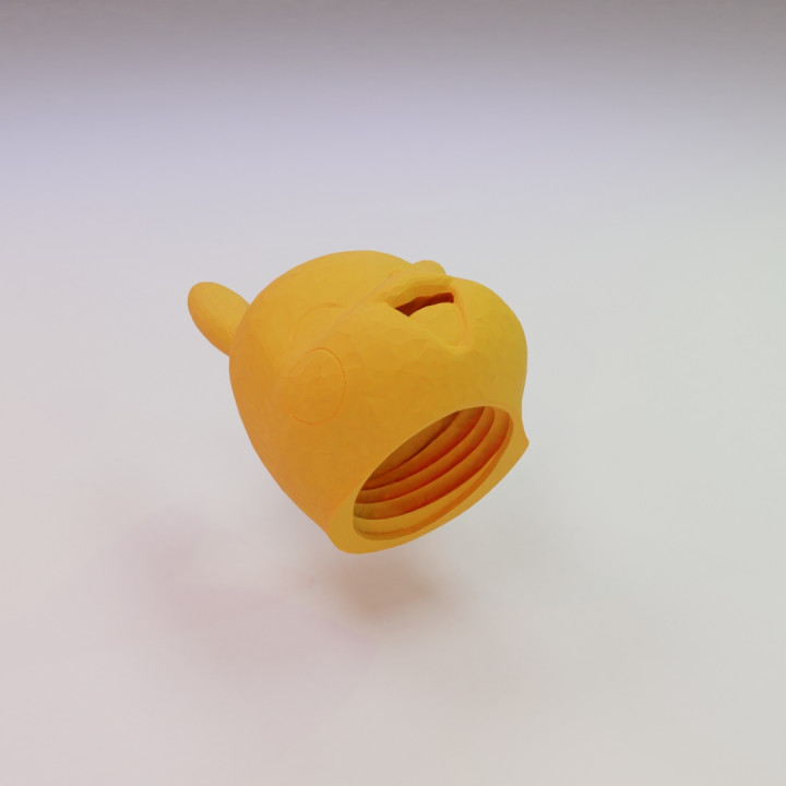 3D Printable Pikachu Pokemon Toothpaste Cap by Pandoranium 3D