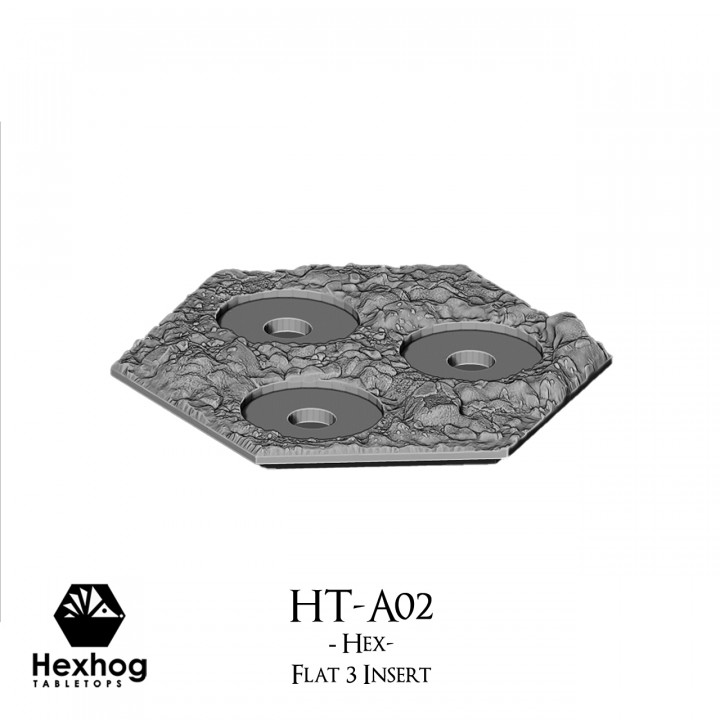 3D Printable Hexhog Tabletops: Hinterland Hills - Core Set - by Hexhog ...