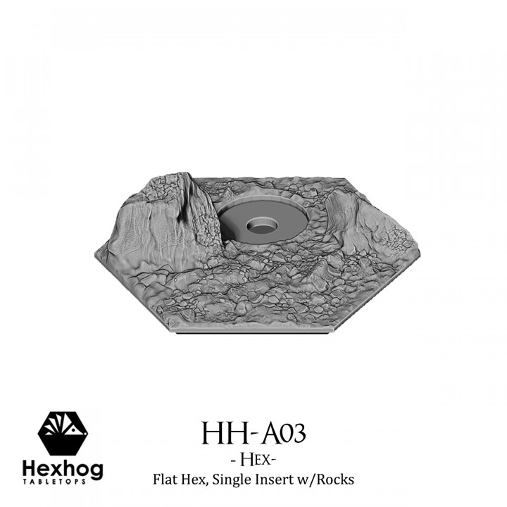 3D Printable Hexhog Tabletops: Hinterland Hills - Core Set - by Hexhog ...