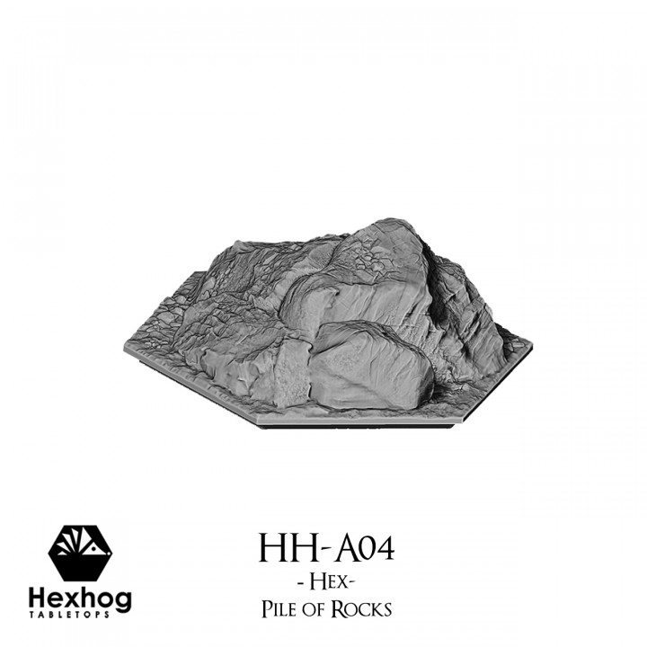 3D Printable Hexhog Tabletops: Hinterland Hills - Core Set - by Hexhog ...