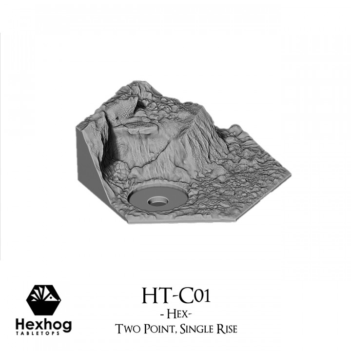 3D Printable Hexhog Tabletops: Hinterland Hills - Core Set - by Hexhog ...