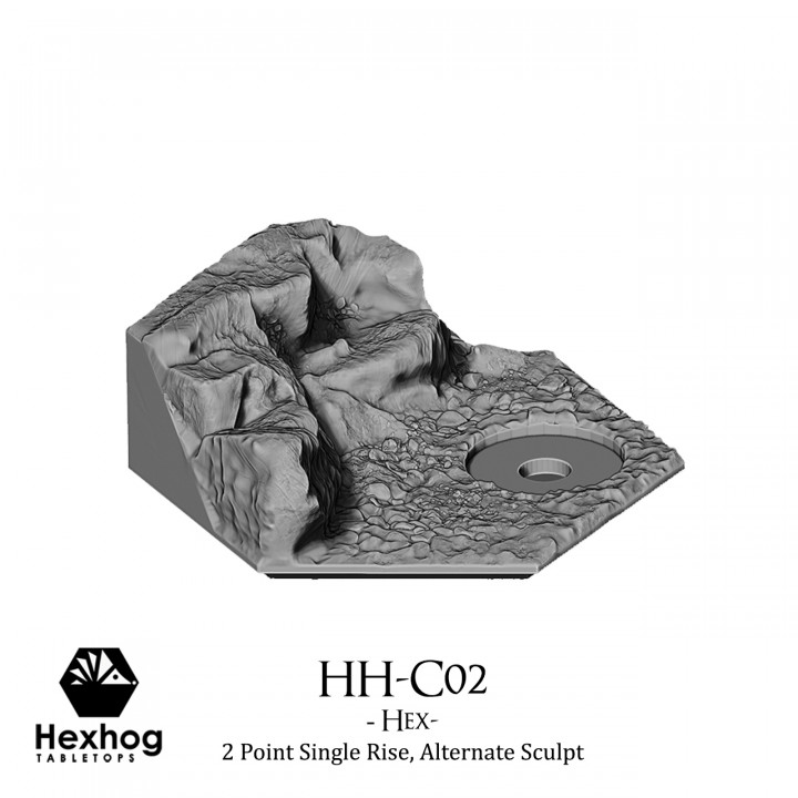 3D Printable Hexhog Tabletops: Hinterland Hills - Core Set - by Hexhog ...