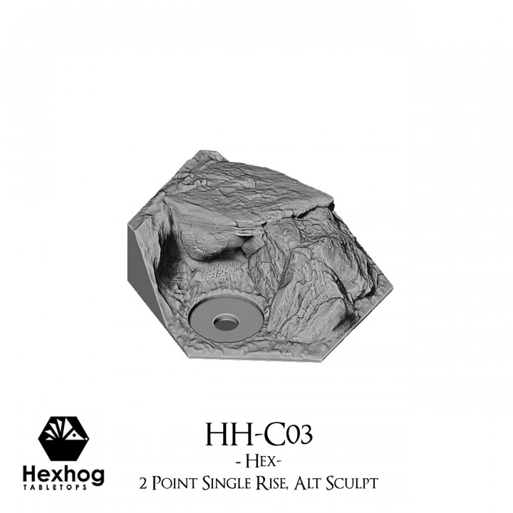 3D Printable Hexhog Tabletops: Hinterland Hills - Core Set - by Hexhog ...