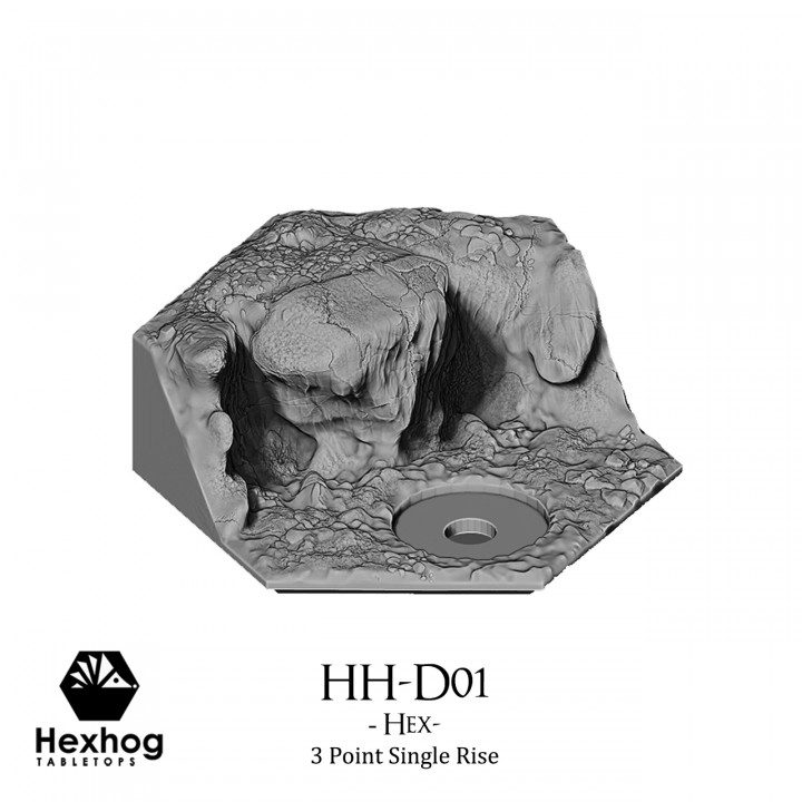 3D Printable Hexhog Tabletops: Hinterland Hills - Core Set - by Hexhog ...