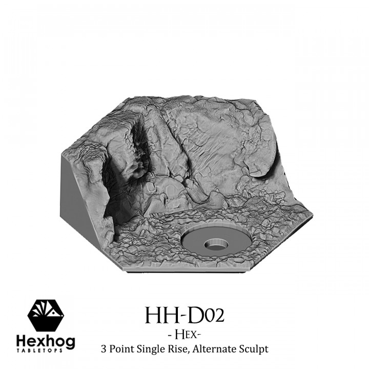 3D Printable Hexhog Tabletops: Hinterland Hills - Core Set - by Hexhog ...